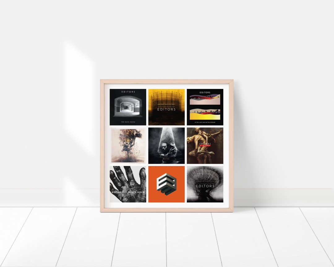 Editors Poster Editors Band Album Covers Art Music Albums Poster - Etsy