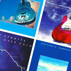 Dire Straits Poster | Dire Straits Album Covers Art | Music Albums ...