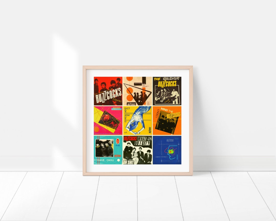 Buzzcocks Poster | Buzzcocks Album Covers Art | Music Albums Poster - Etsy