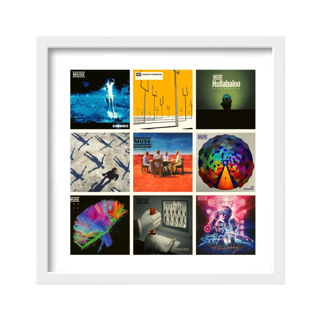 Muse Music Art Print / Muse Band Albums Wall Art - Etsy