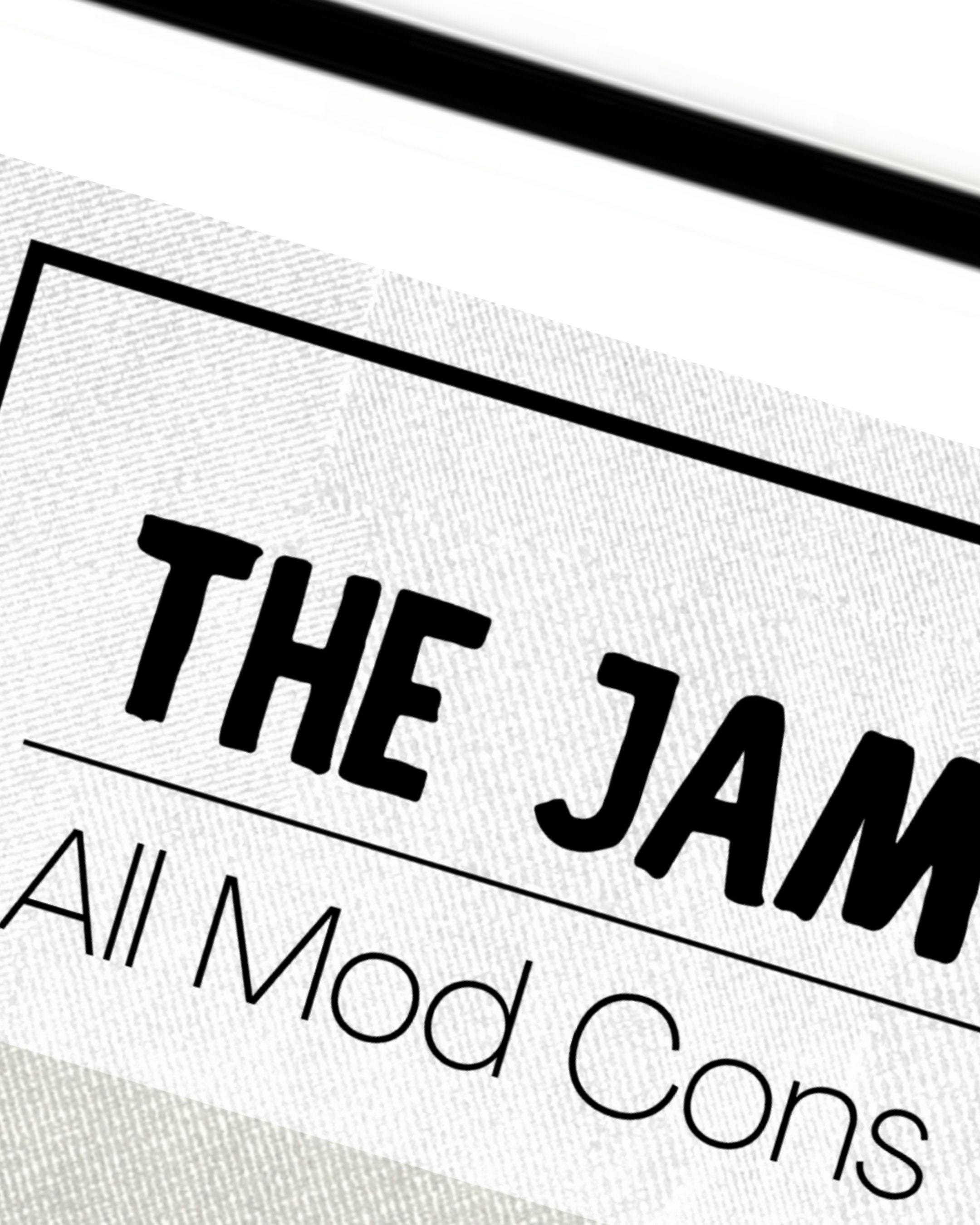 The Jam Mod Revival Music Art Print / the Jam Poster - Etsy
