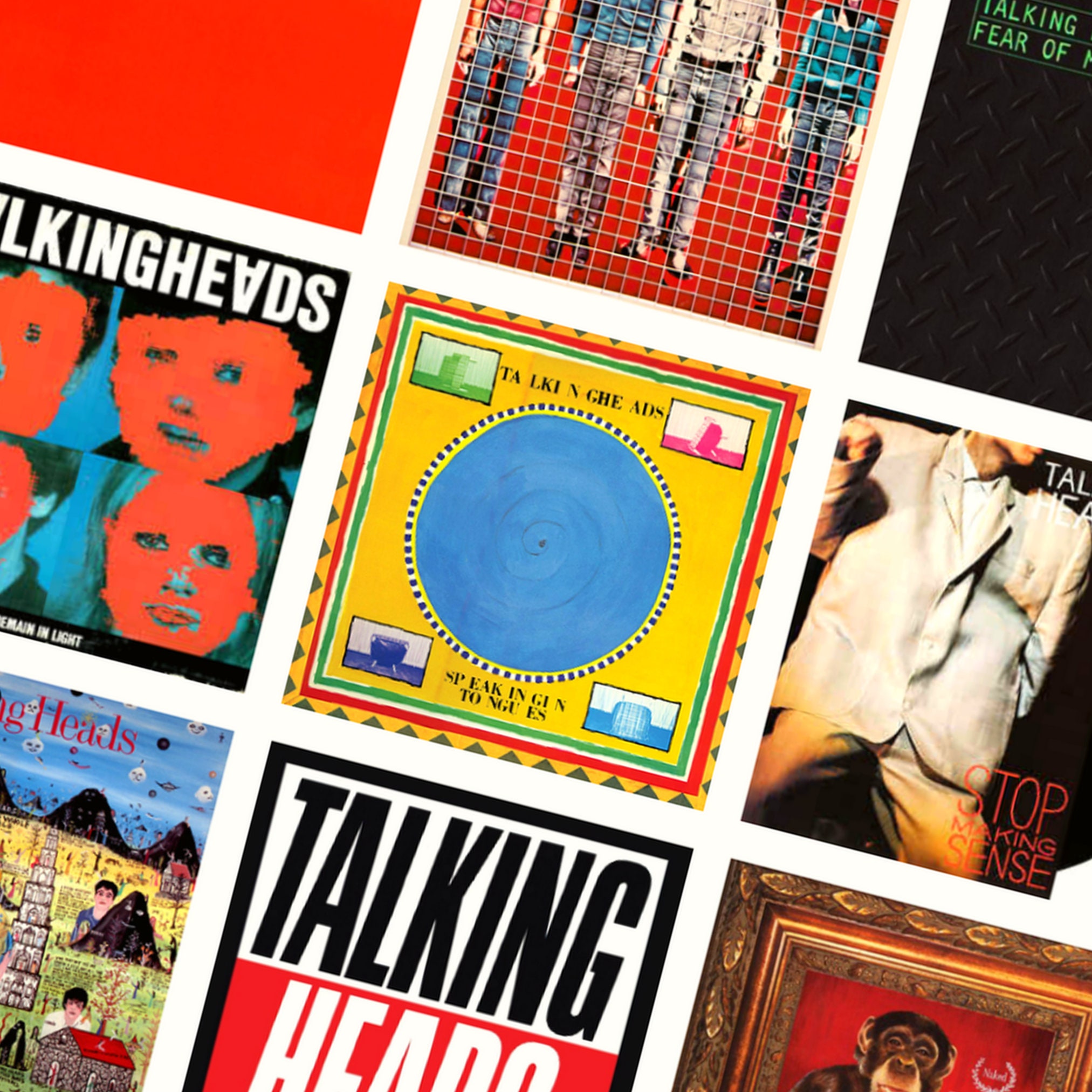 Talking Heads Poster Talking Heads Album Covers Art Music Albums Poster ...