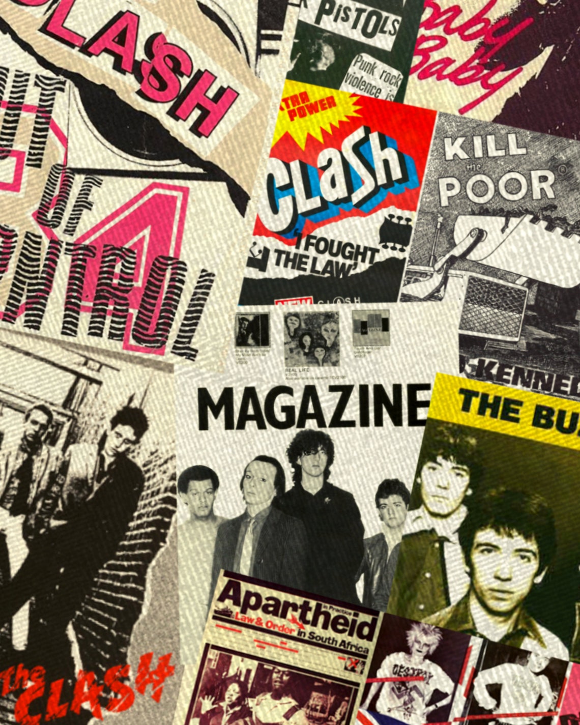 Punk Music Print Collage / Vintage Poster Music Lovers / Gift - Etsy UK