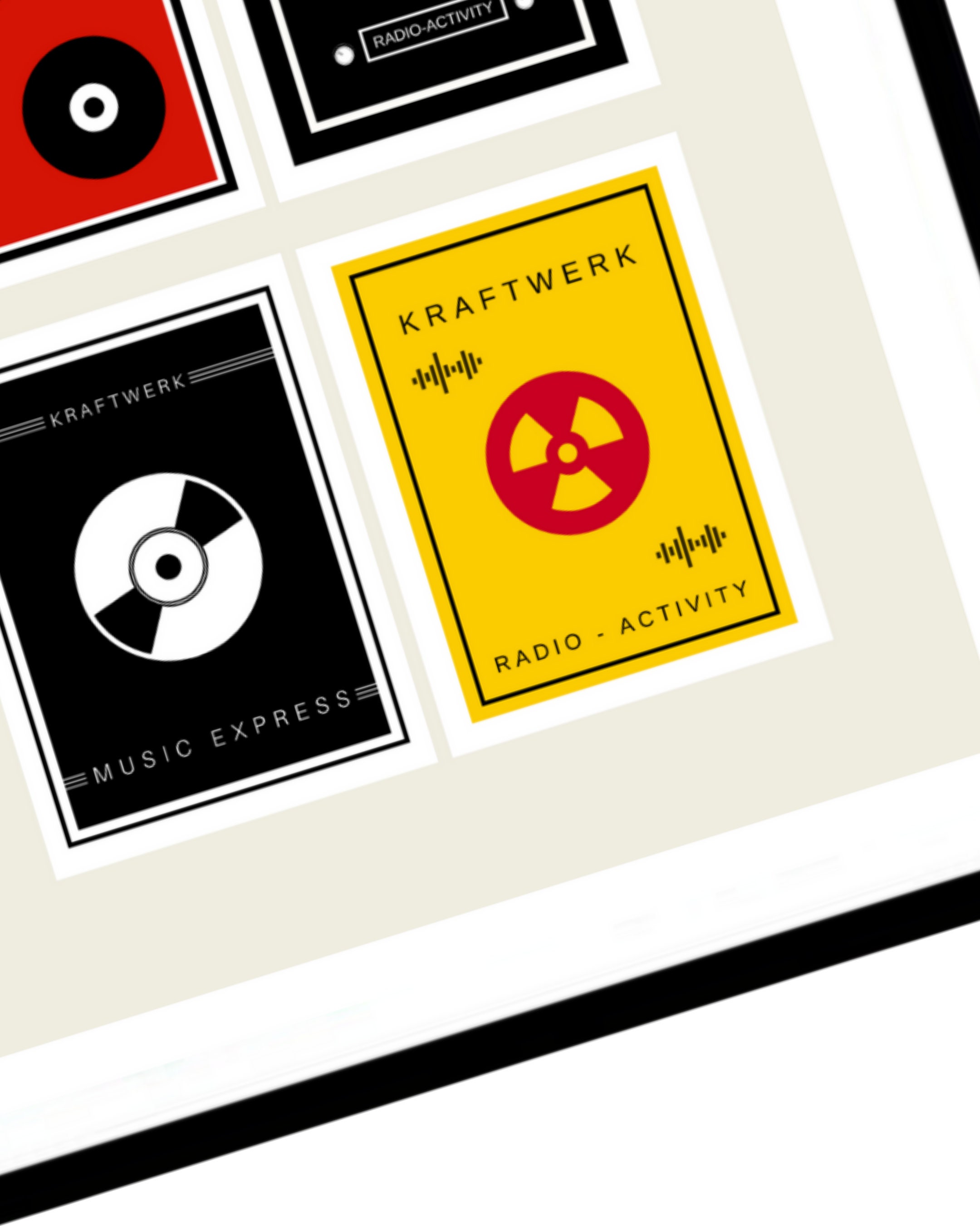 Kraftwerk Collage Album Covers Design Music Print / Kraftwerk - Etsy