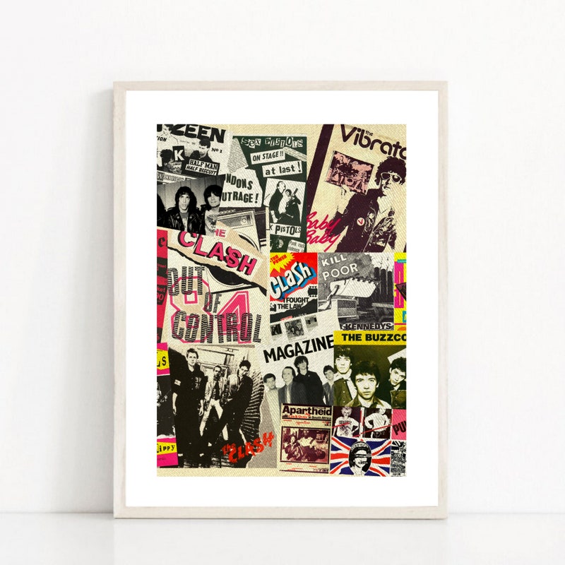Punk Rock Art - Etsy