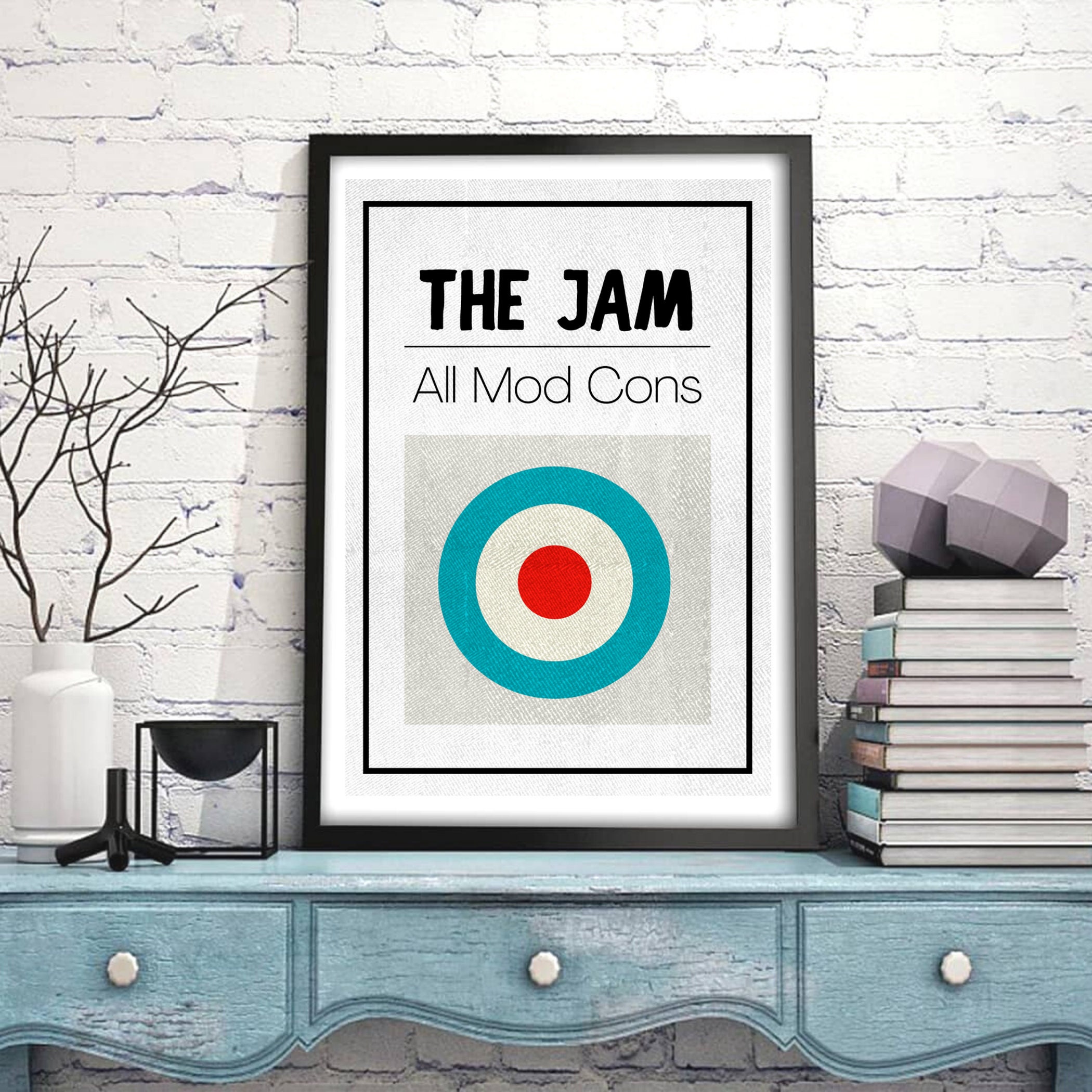 The Jam Mod Revival Music Art Print / the Jam Poster - Etsy UK