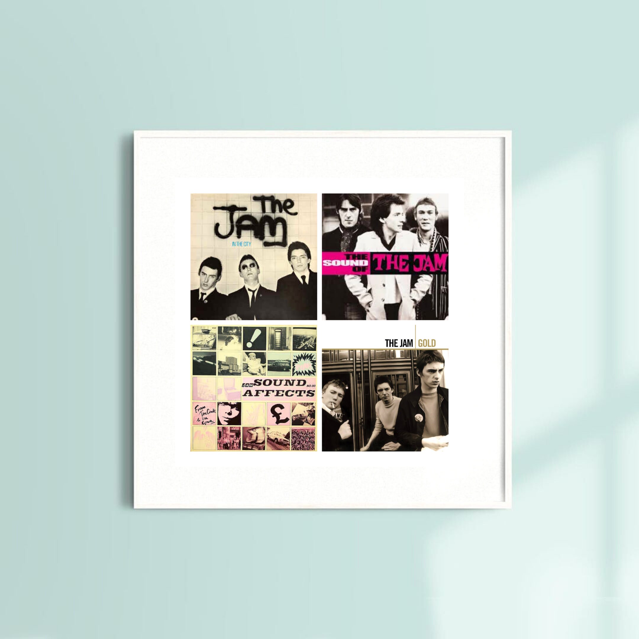The Jam Poster the Jam Album Covers Art Music Albums - Etsy
