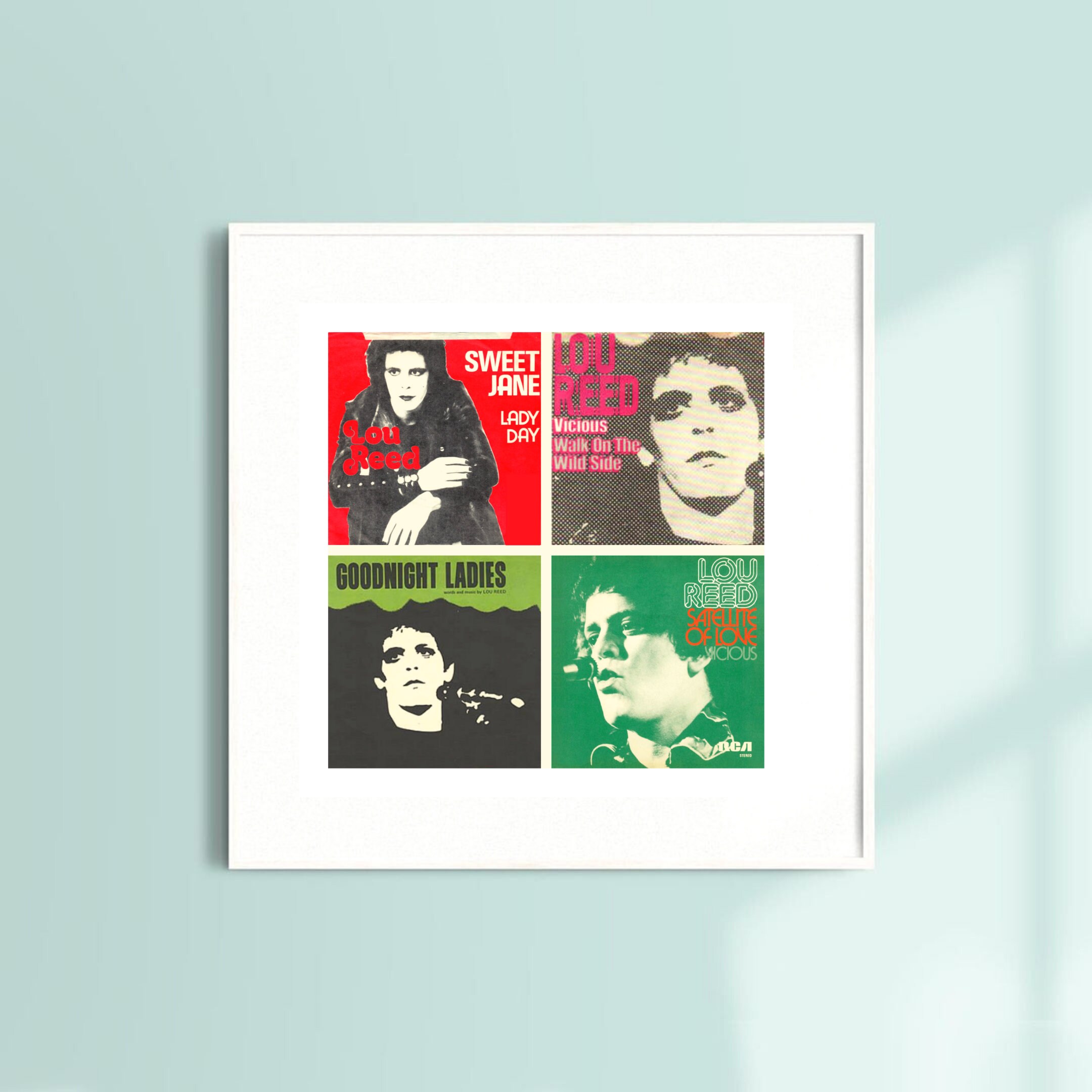Lou Reed Poster Album Covers Wall Art Music Albums Poster - Etsy