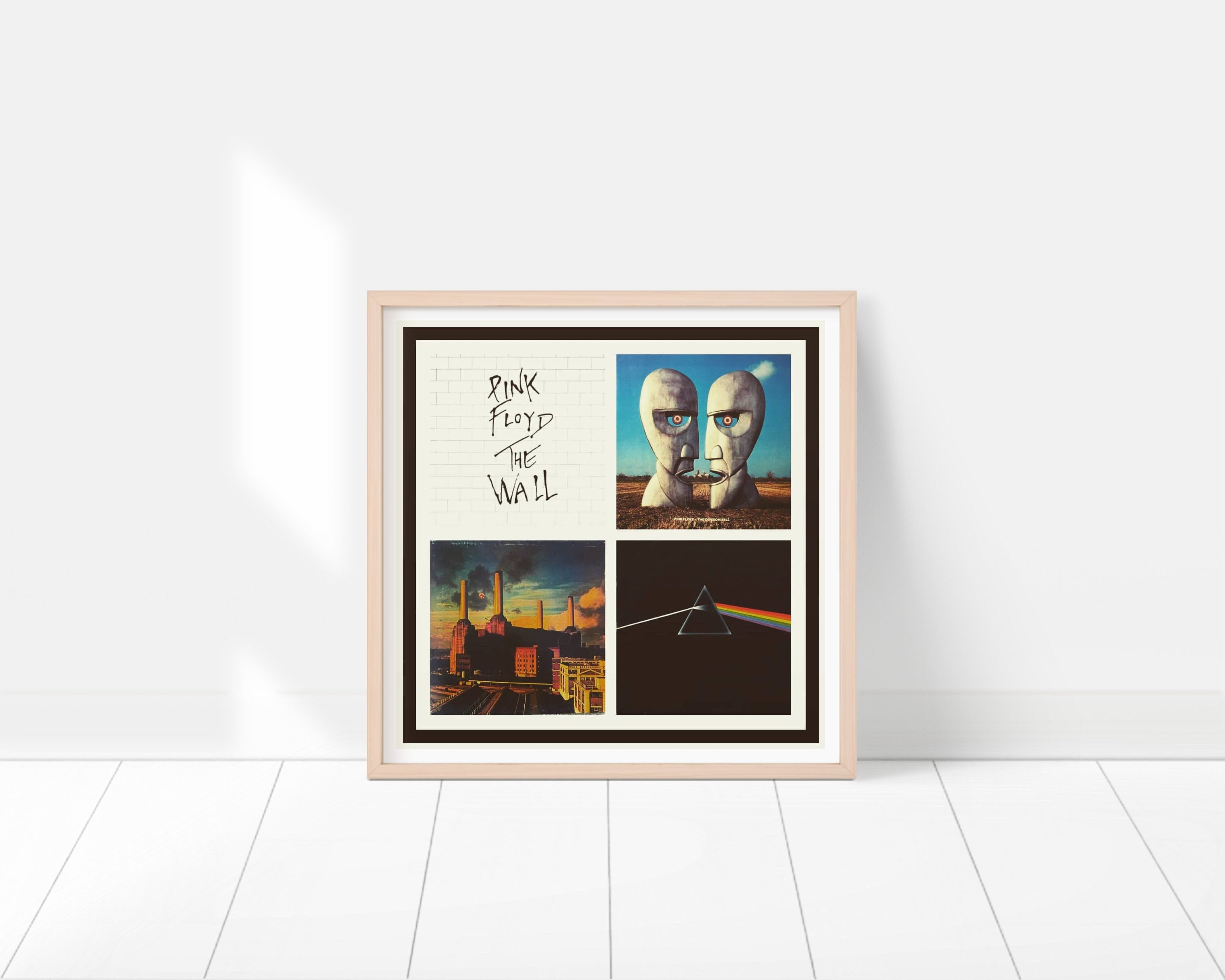 Pink Floyd Album Cover Art Pink Floyd Poster | Album Covers Wall Art