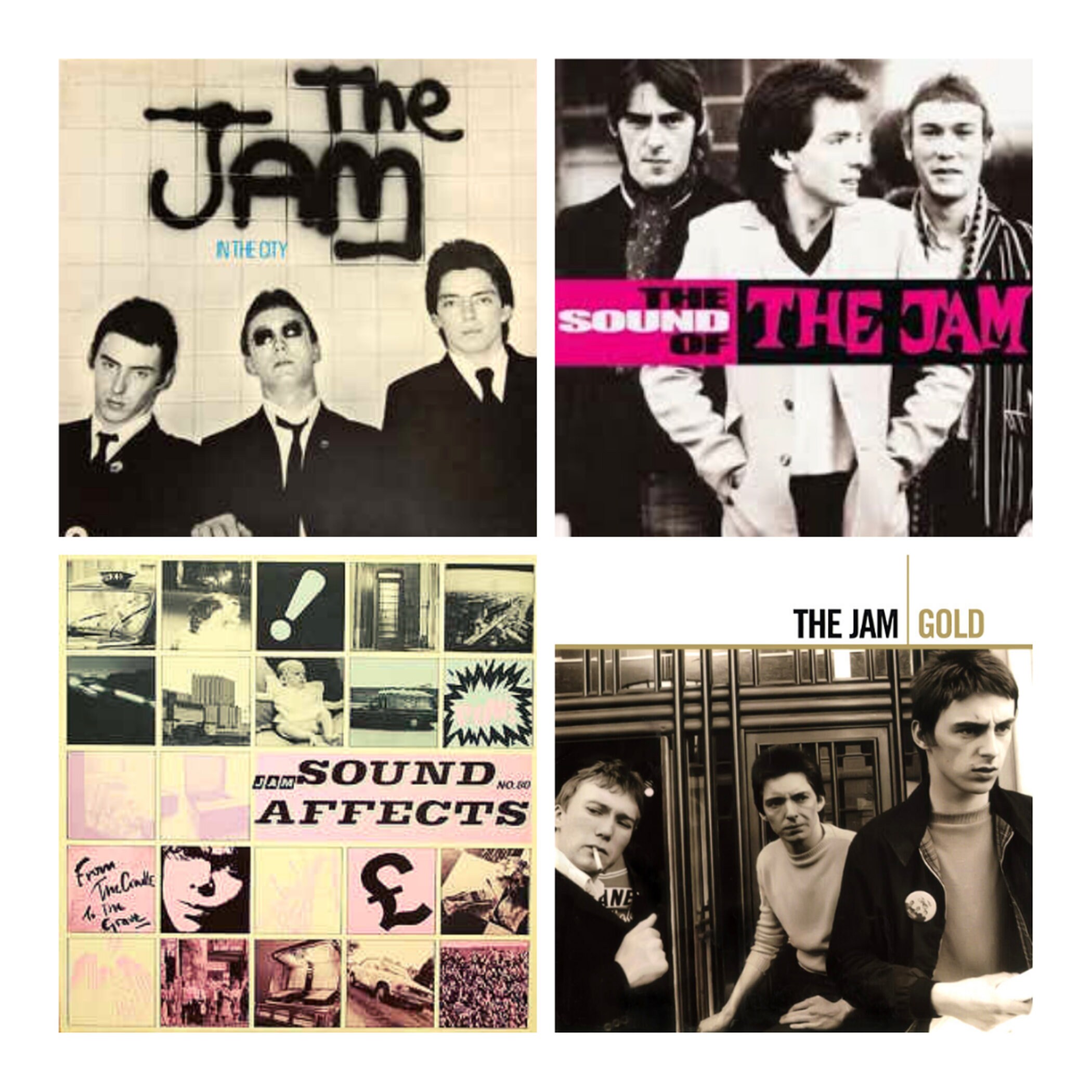 The Jam Poster the Jam Album Covers Art Music Albums - Etsy