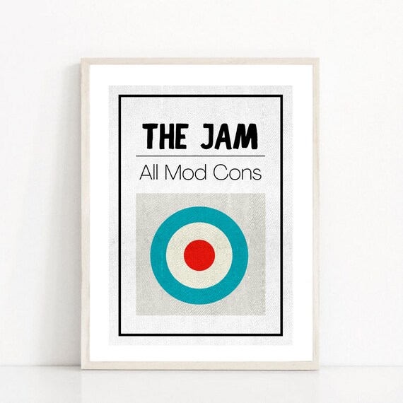 The Jam Mod Revival Music Art Print / the Jam Poster | Etsy