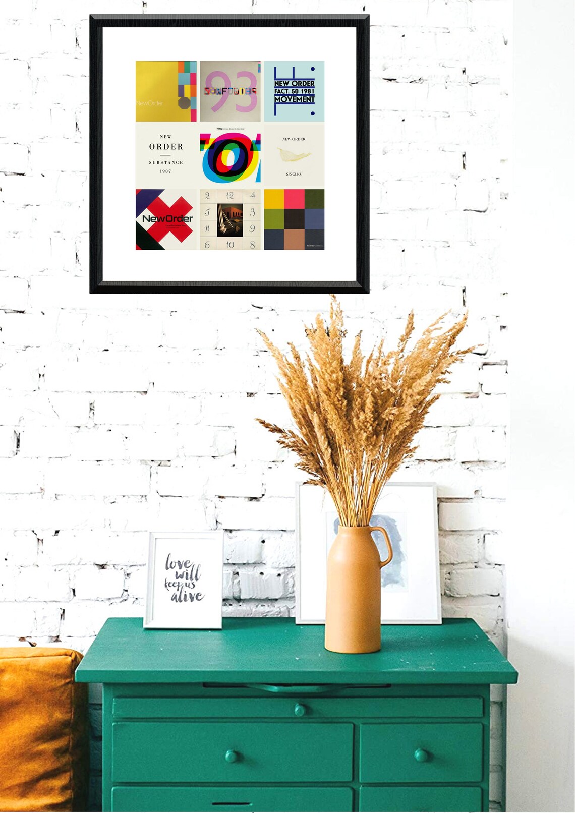 New Order Music Art Print / Poster For New Order Fans And Post | Etsy