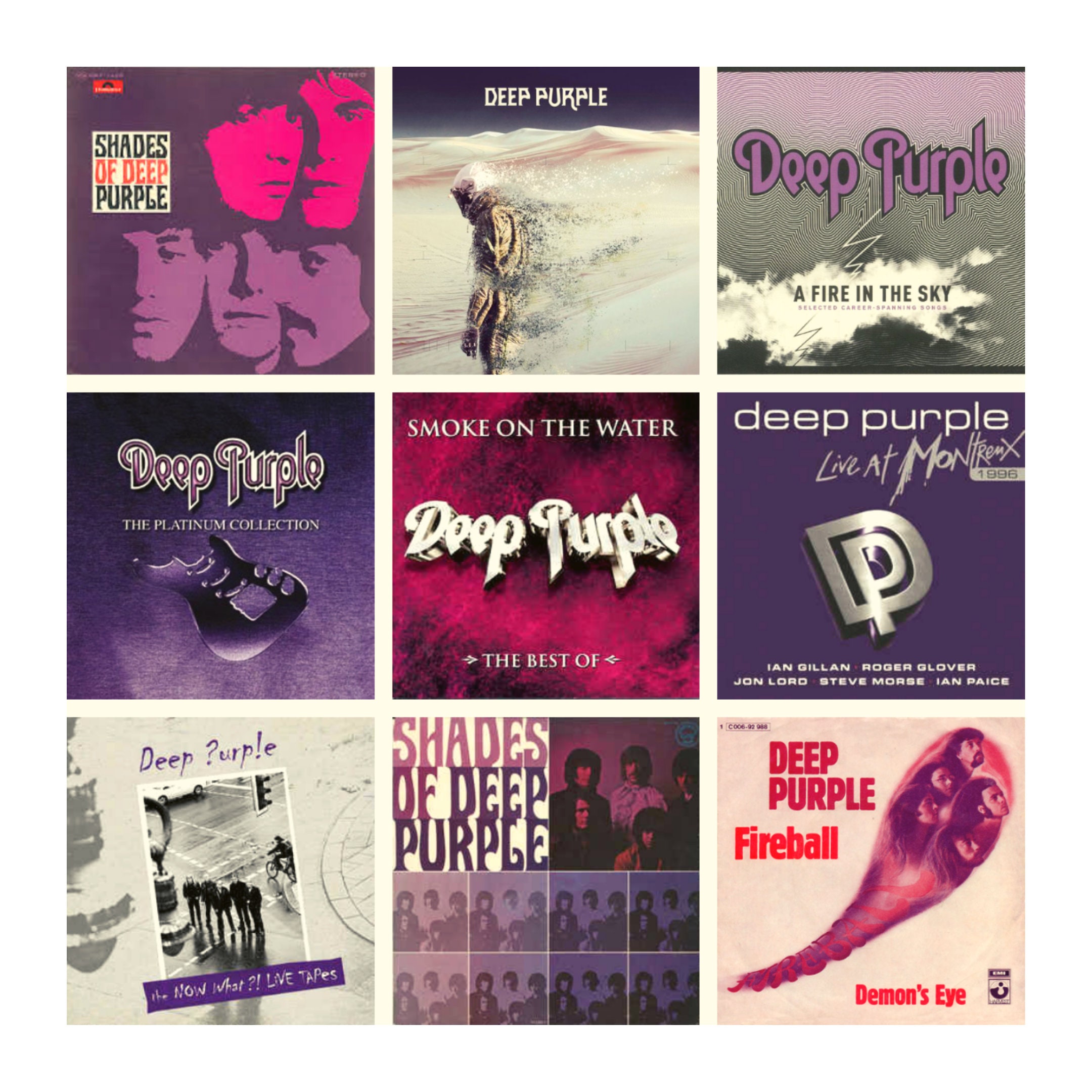 Deep Purple Poster Deep Purple Album Covers Art Music - Etsy