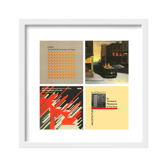 OMD Music Art Print OMD Poster OMD Album Covers Collage, 60% OFF