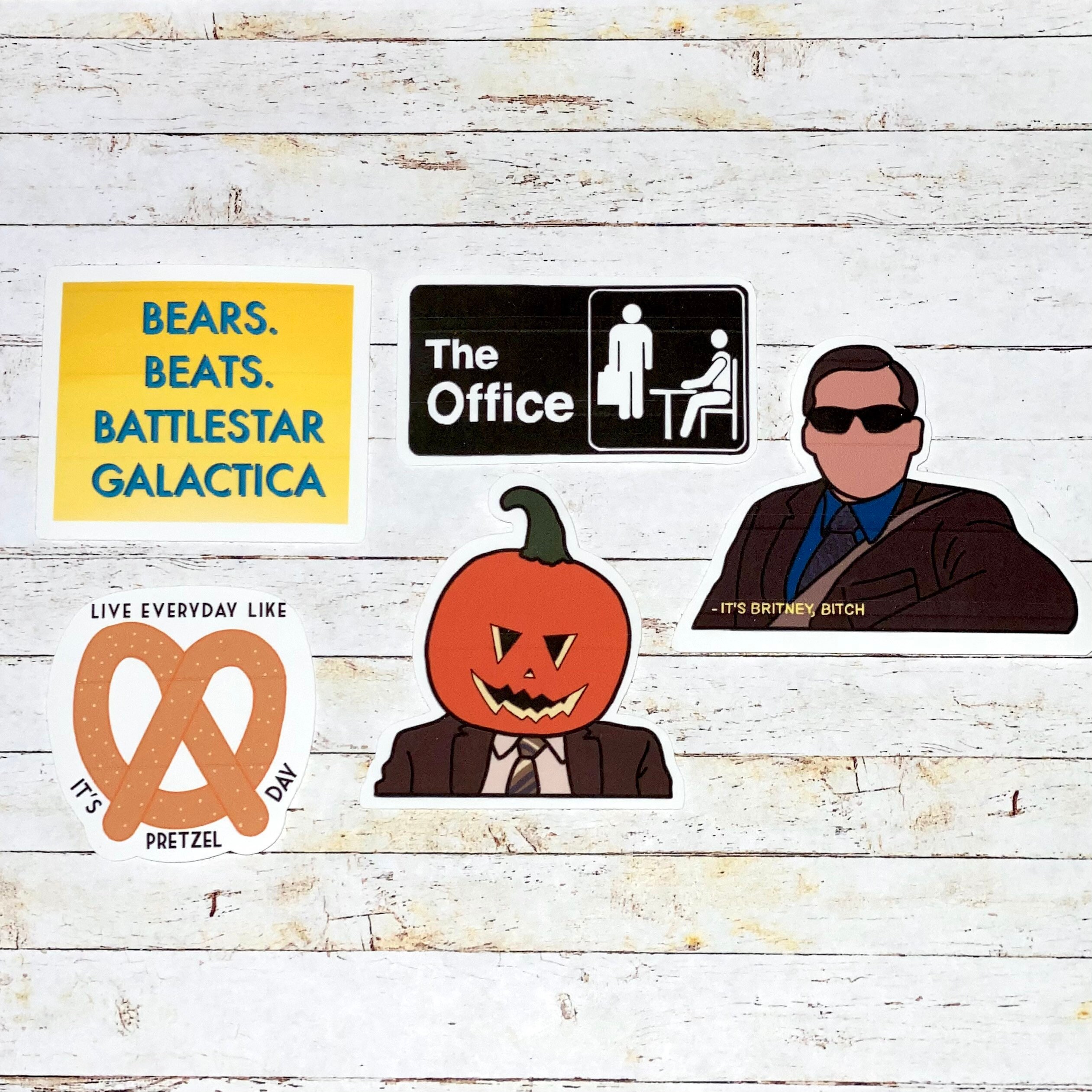 The Office Sticker Pack - Etsy