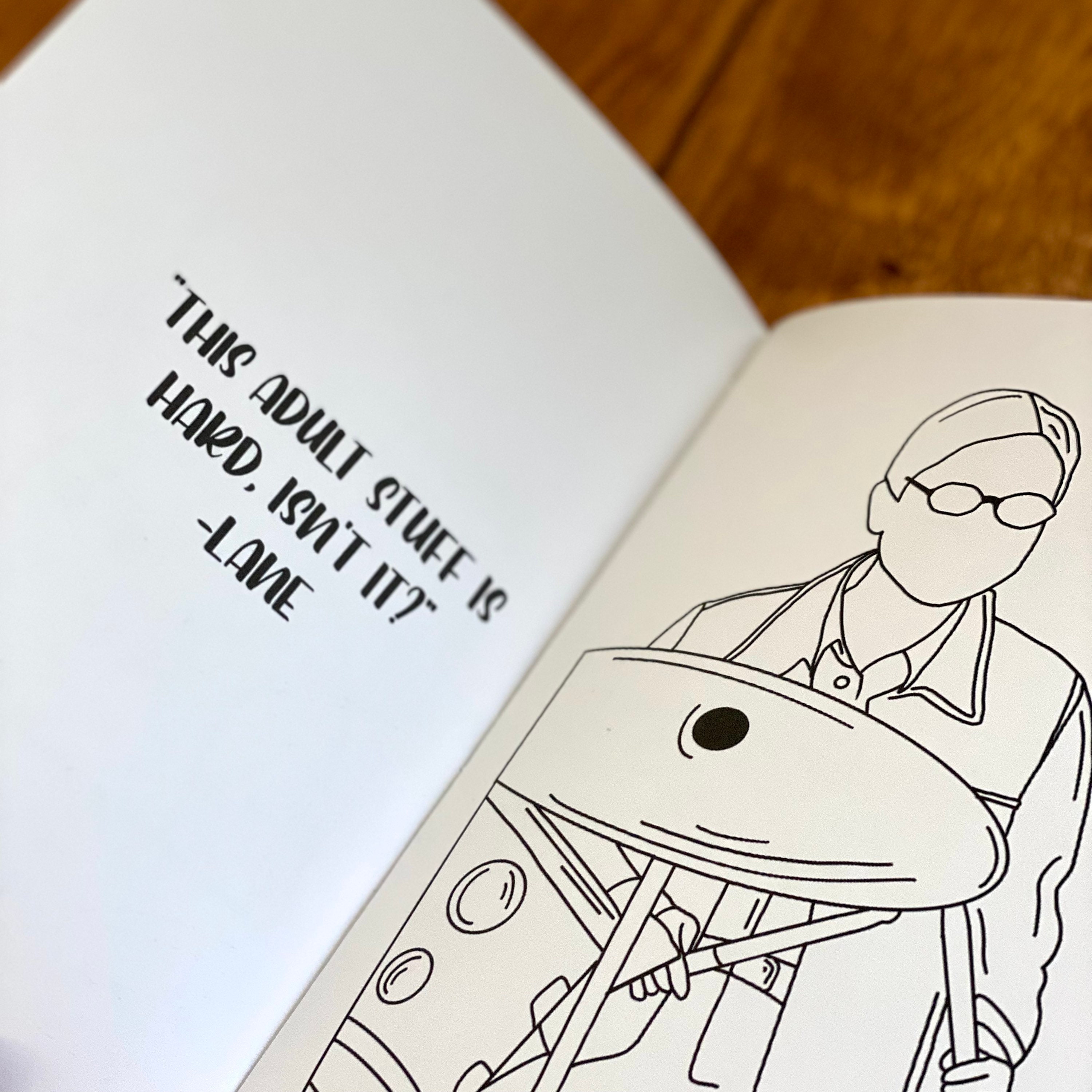 Gilmore Girls Activity & Coloring Book - Etsy