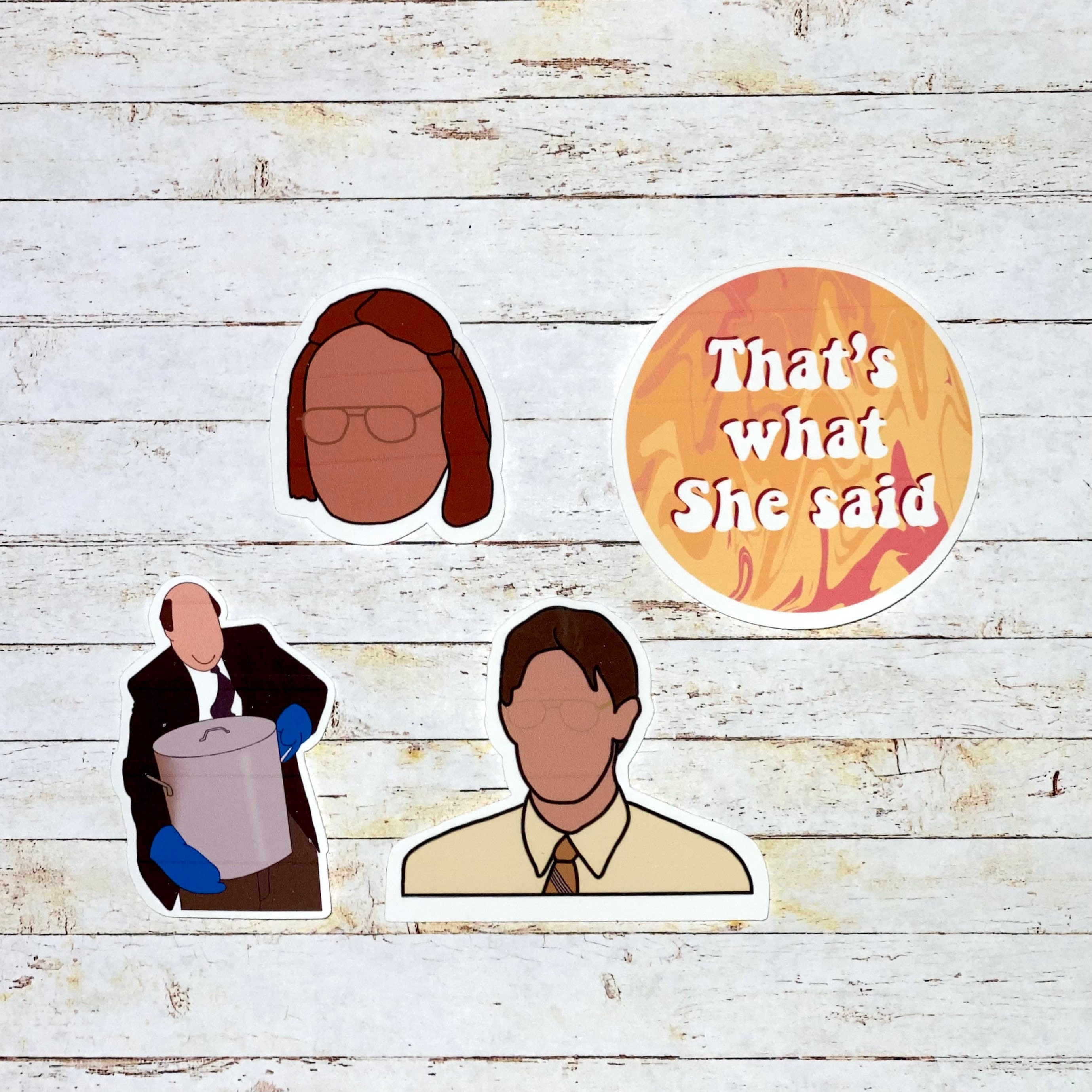 The Office Sticker Pack - Etsy
