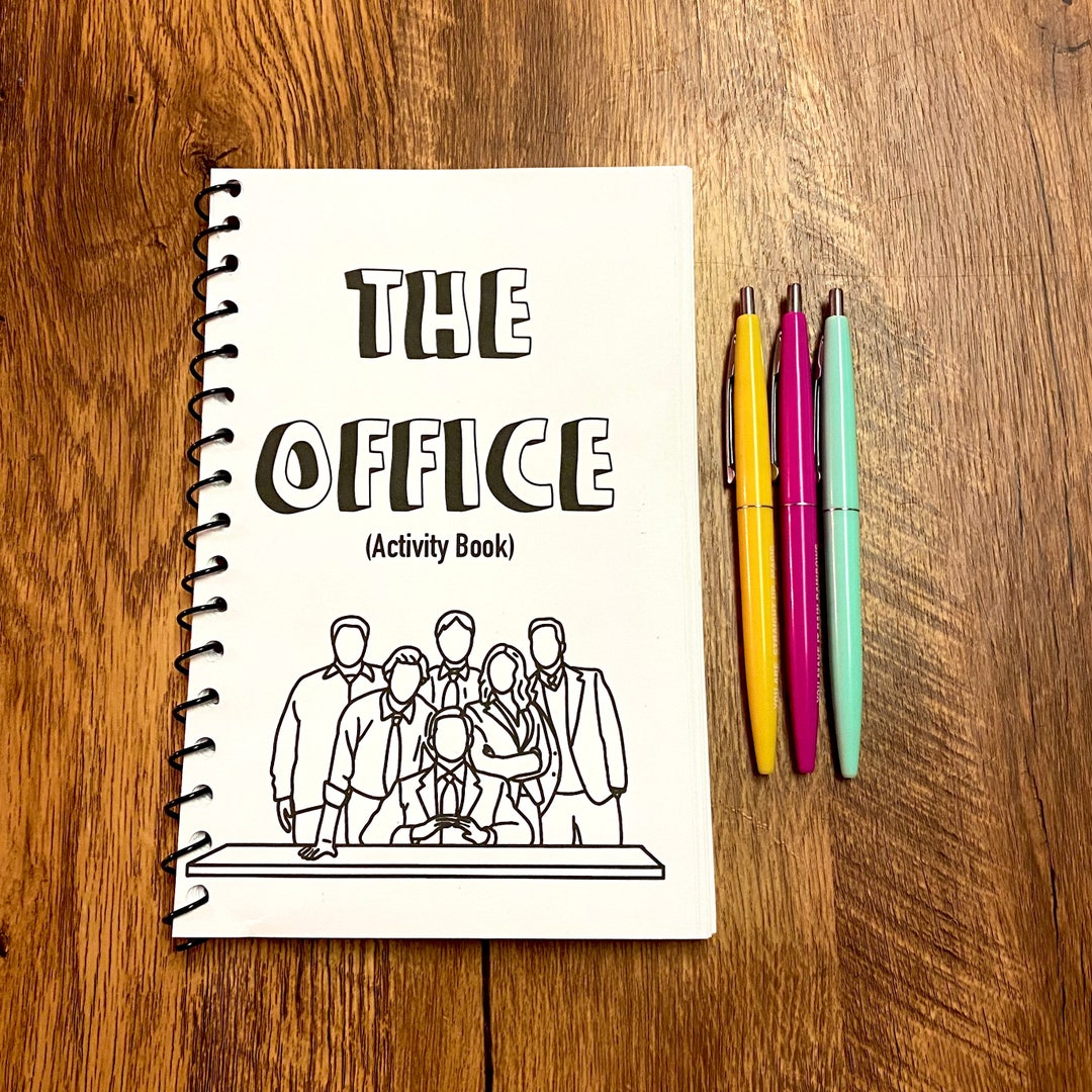 The Office Activity Book / Coloring Book - Etsy