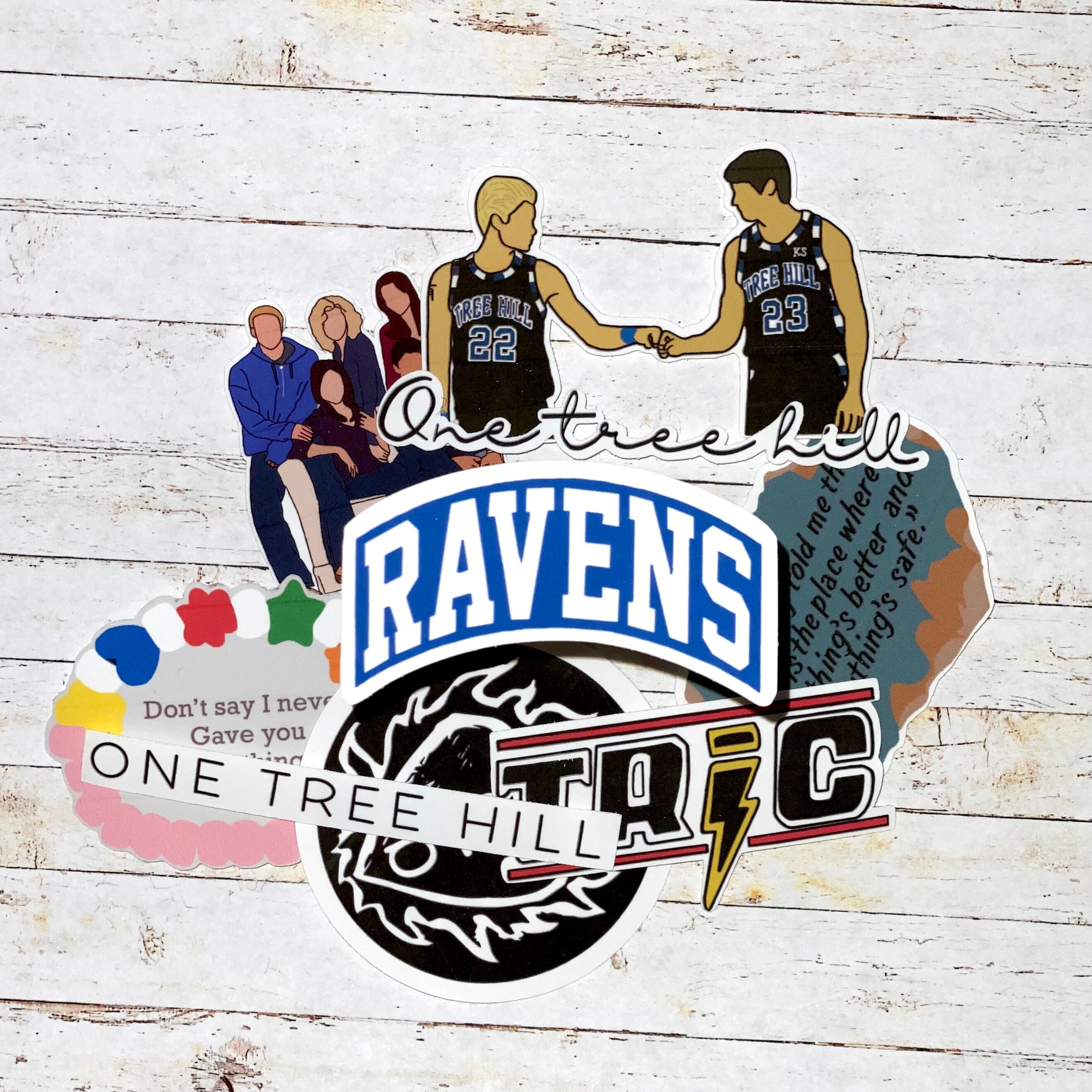 Vinyl One Tree Hill Sticker Pack - Etsy