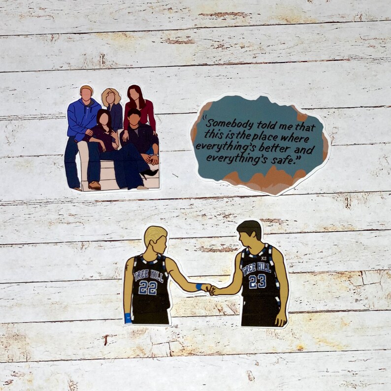 Vinyl One Tree Hill Sticker Pack - Etsy