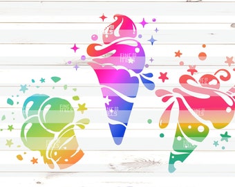 Ice Cream Laser Svg - Etsy