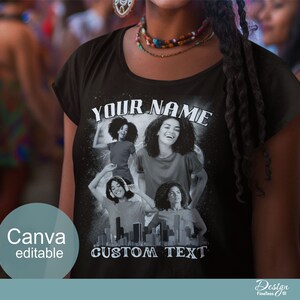 8 Bundle Pack Editable Canva Templates Bootleg Designs | Custom 90s ...