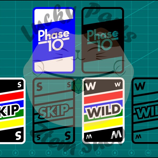 Waterproof Phase 10 - Etsy