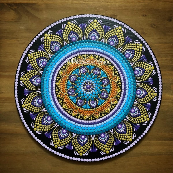 Mandala Wood - Etsy
