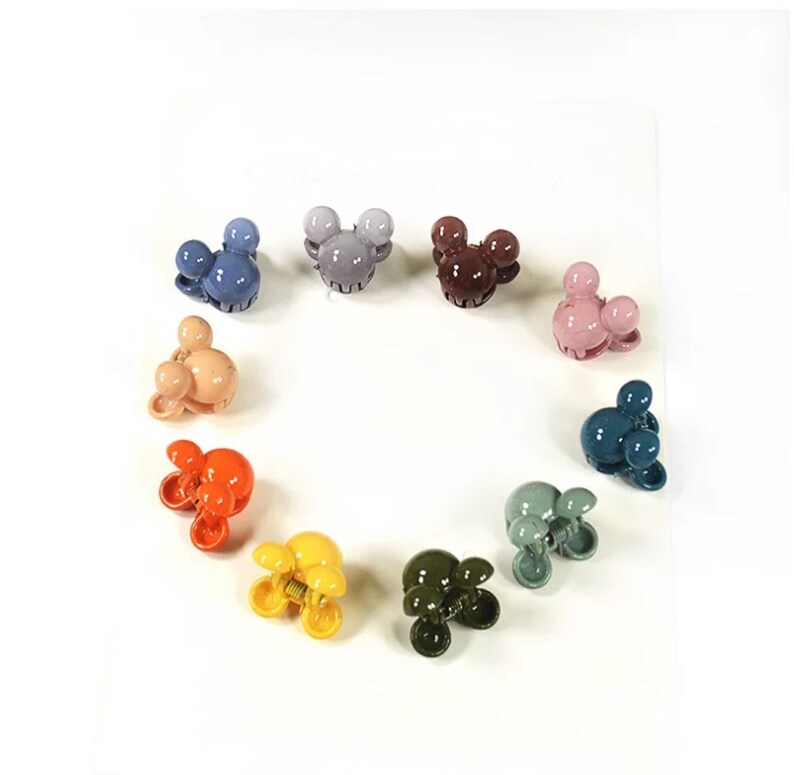 Mickey Mini Claw Clips/ Disney Clips / Claw Clips / - Etsy
