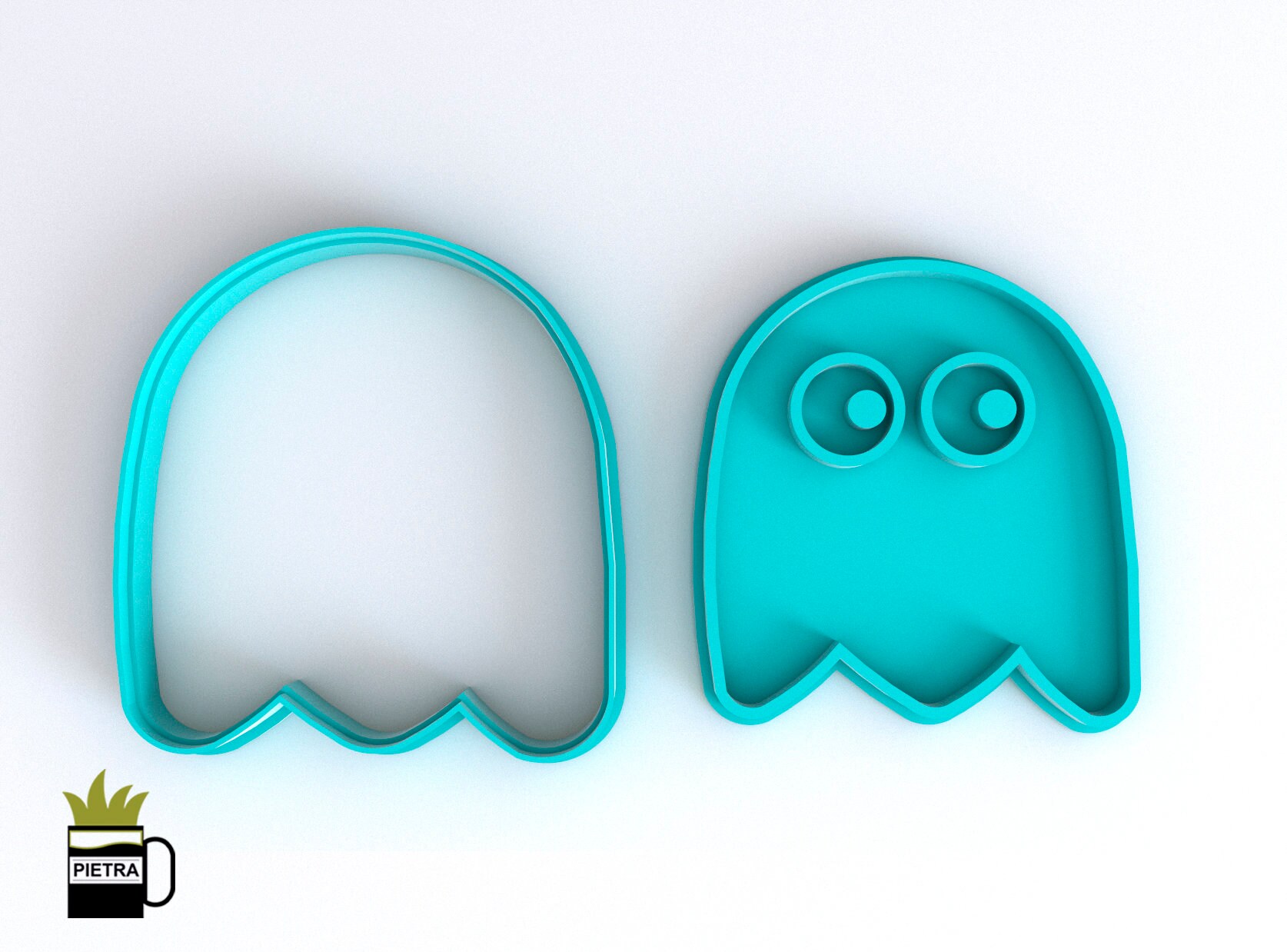 Cookie Cutter Pacman Fondant Multi Use Cutter With Separate - Etsy