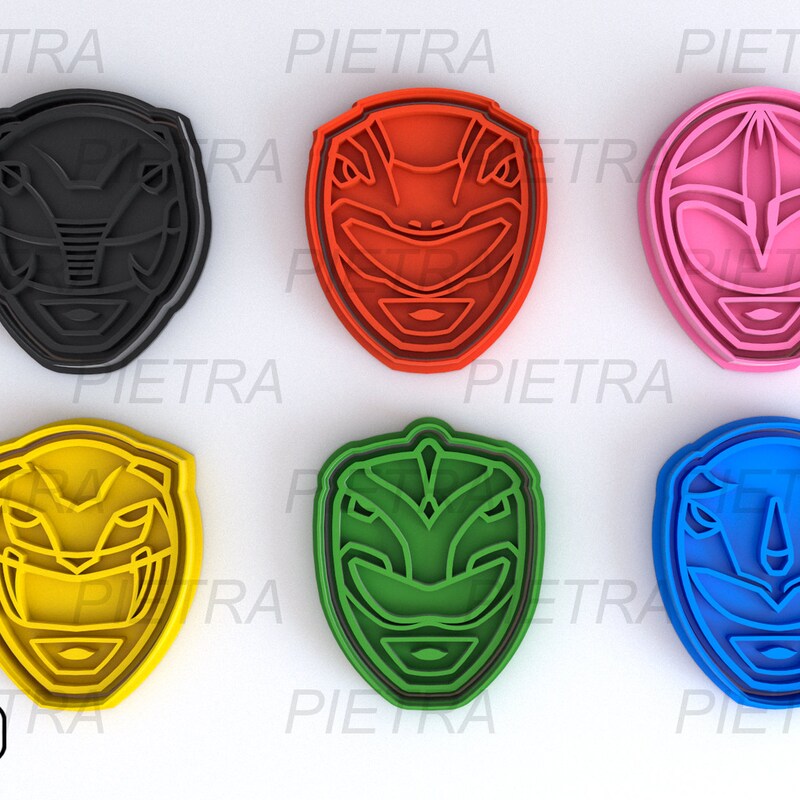 Power Ranger Cookie - Etsy