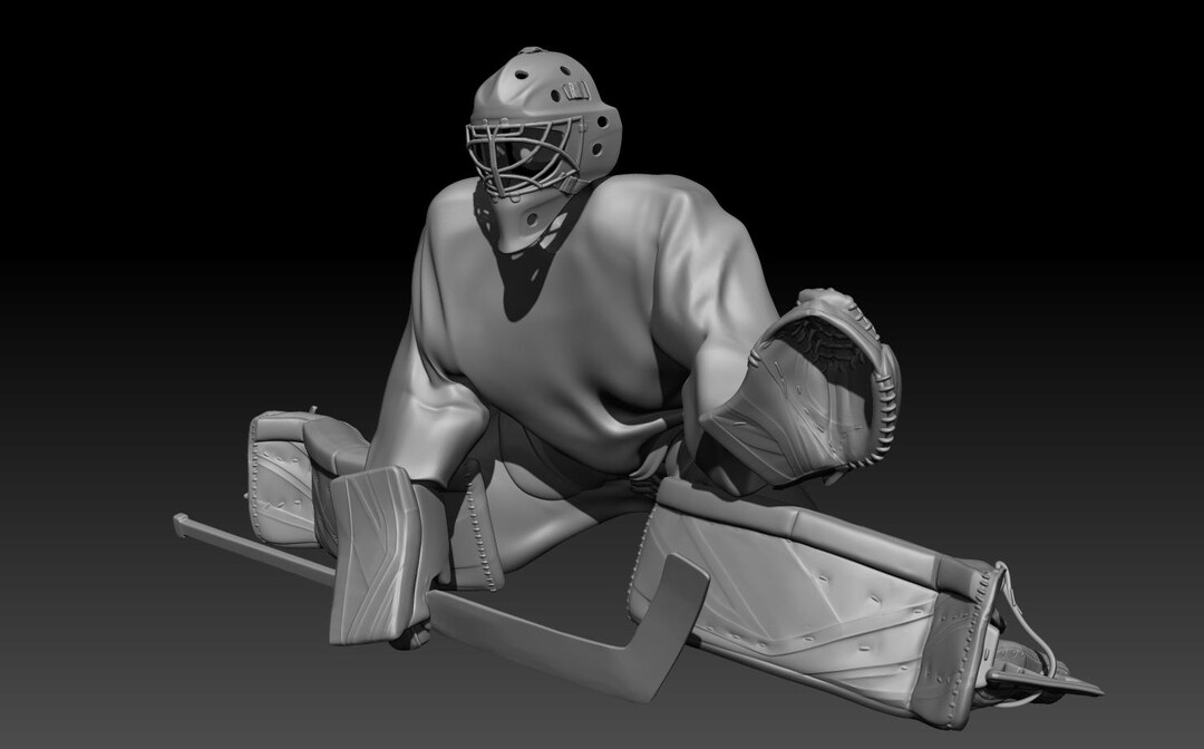 Hockey Goalie Ccm Premier Pro Gear Resin Custom Figures 3D Printed - Etsy