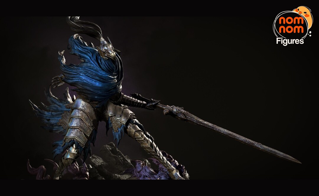 Artorias Dark Souls Nomnom Figure Resin Printed - Etsy