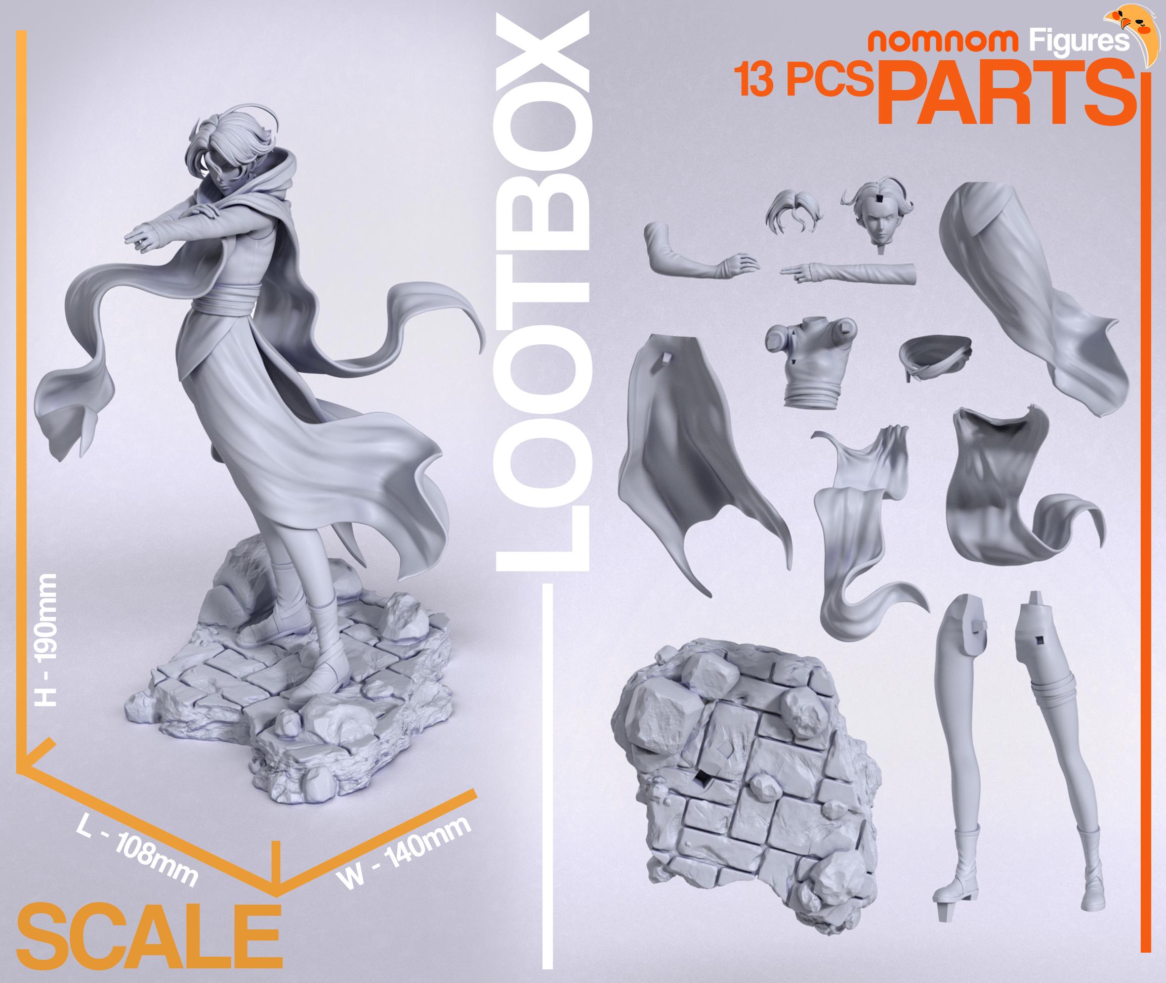 Sypha Castlevania Nomnom Figure Resin Printed - Etsy