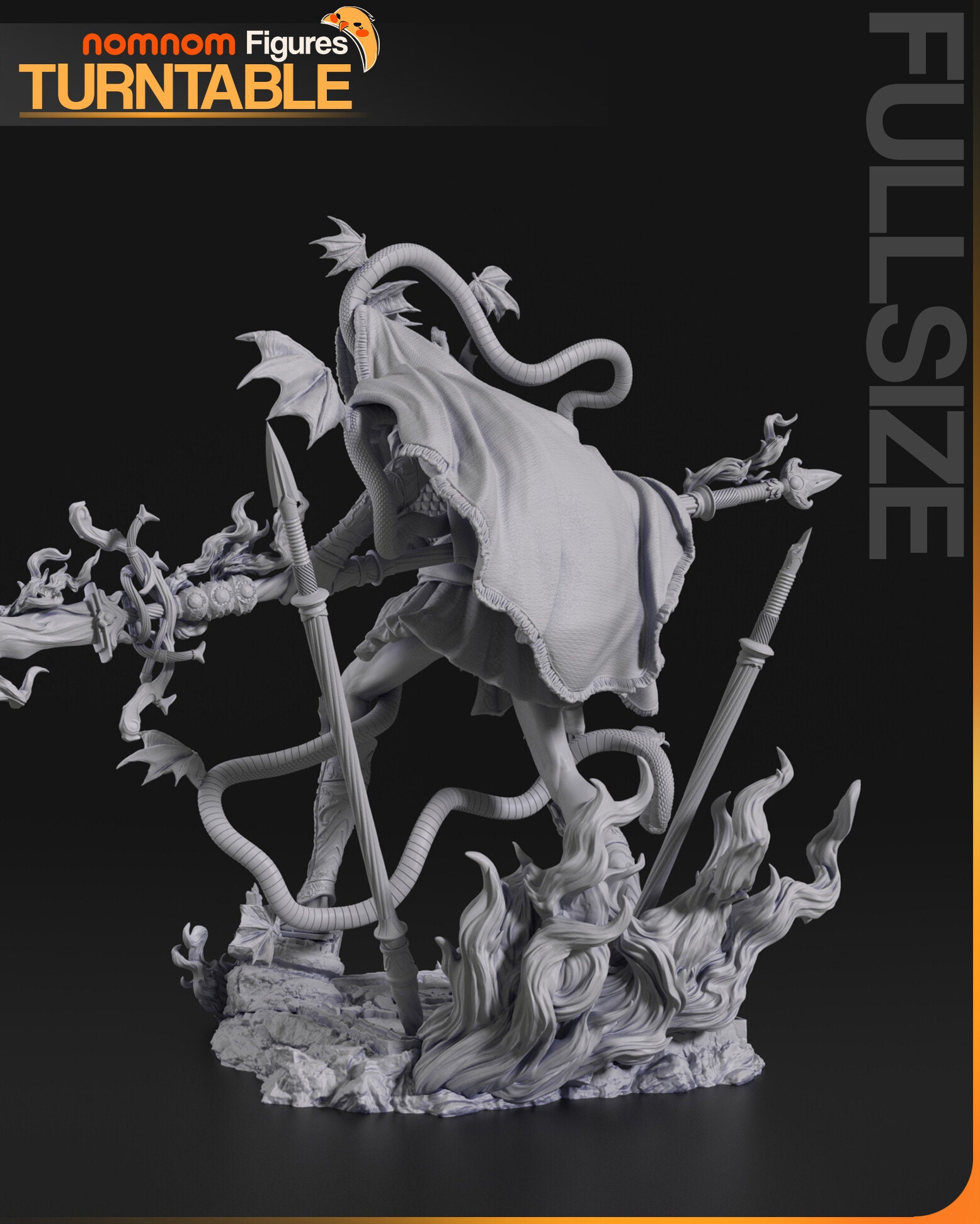 Messmer the Impaler Elden Ring Nomnom Figure Resin Printed - Etsy