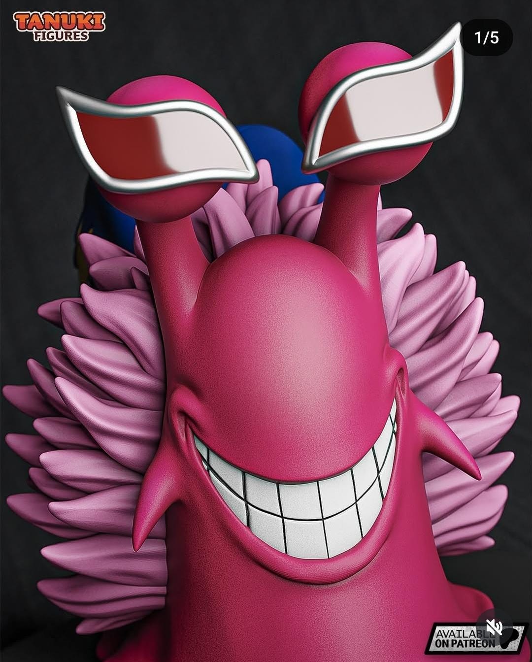 Painted Den Den Mushi One Piece Tanuki Figure Resin Printed - Etsy