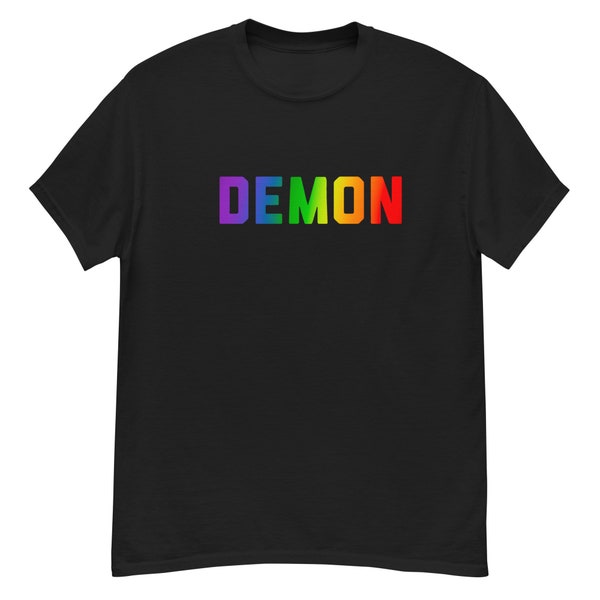 Pride Month Demon Shirt - Etsy