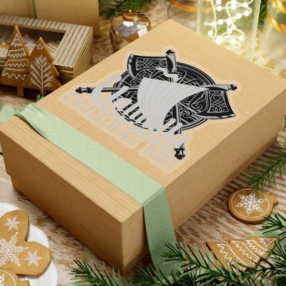 Valhalla Viking Sticker Norse Decal Viking Boat Vinyl - Etsy