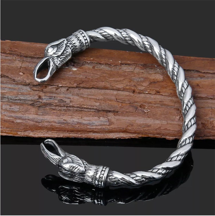 Viking Bangle - Etsy