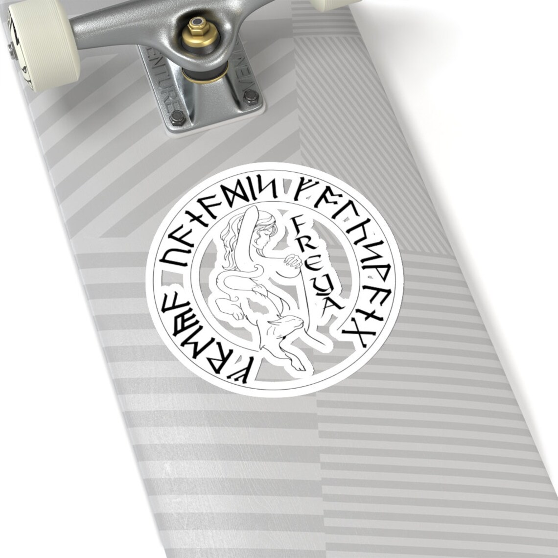 Freya Viking Sticker Freyja Cats Norse Decal Viking - Etsy