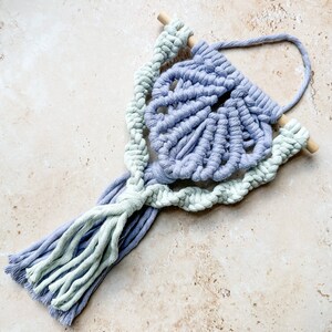 Macrame Sea Shell Wall Hanging - Etsy