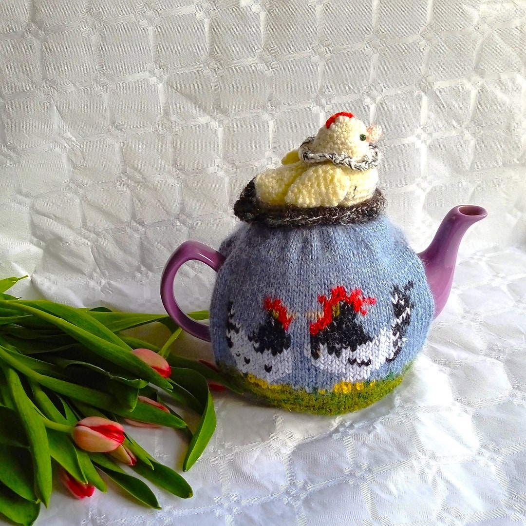 Tea Cozy for Teapot for 6 Cups, Chicken, Easter Ornaments, Gift Mother ...