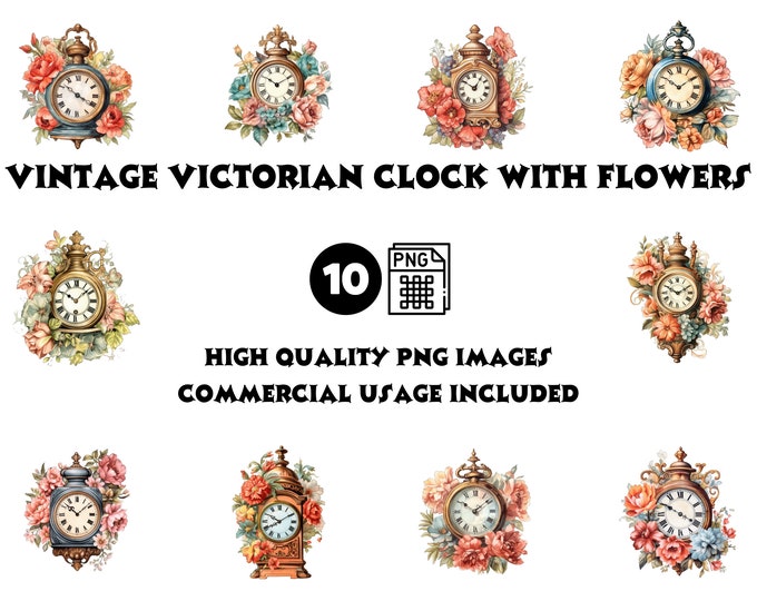 Watercolor Cuckoo Clocks Clipart Set of 20 Files With Instant Download ...