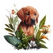 Unique Watercolor Rhodesian Ridgeback Puppy Graphics 18 High-quality ...