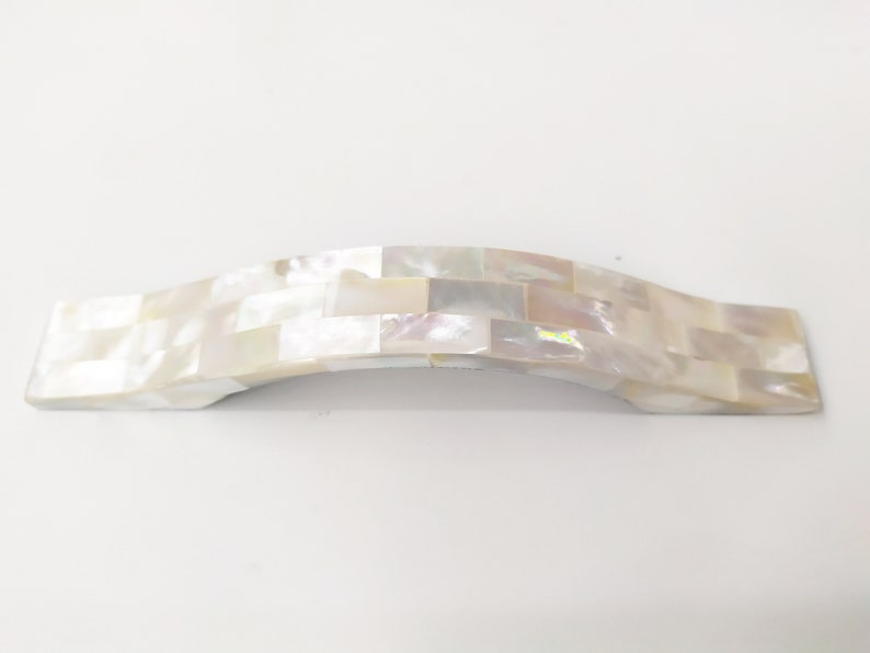 Mother of Pearl Bow Pull Pearl Cabinet Bridge Handle - Etsy