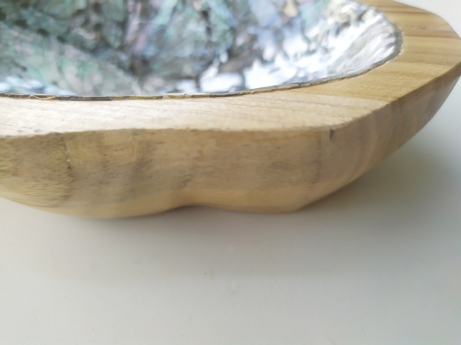 Decorative River Abalone Small Jewelry Plate Pineapple Teak - Etsy