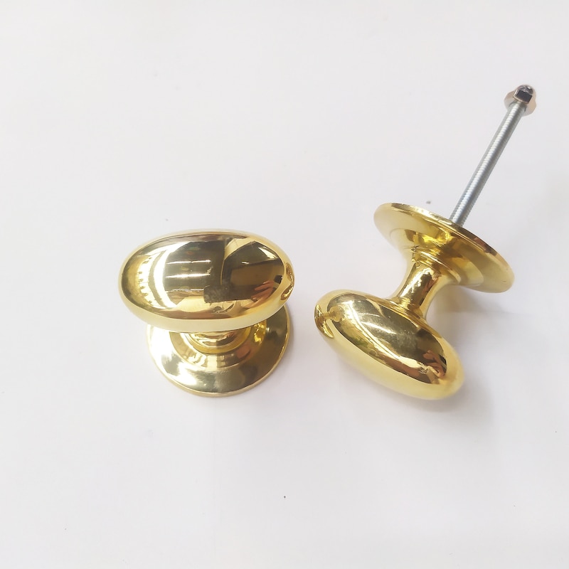 Small Brass Knobs - Etsy