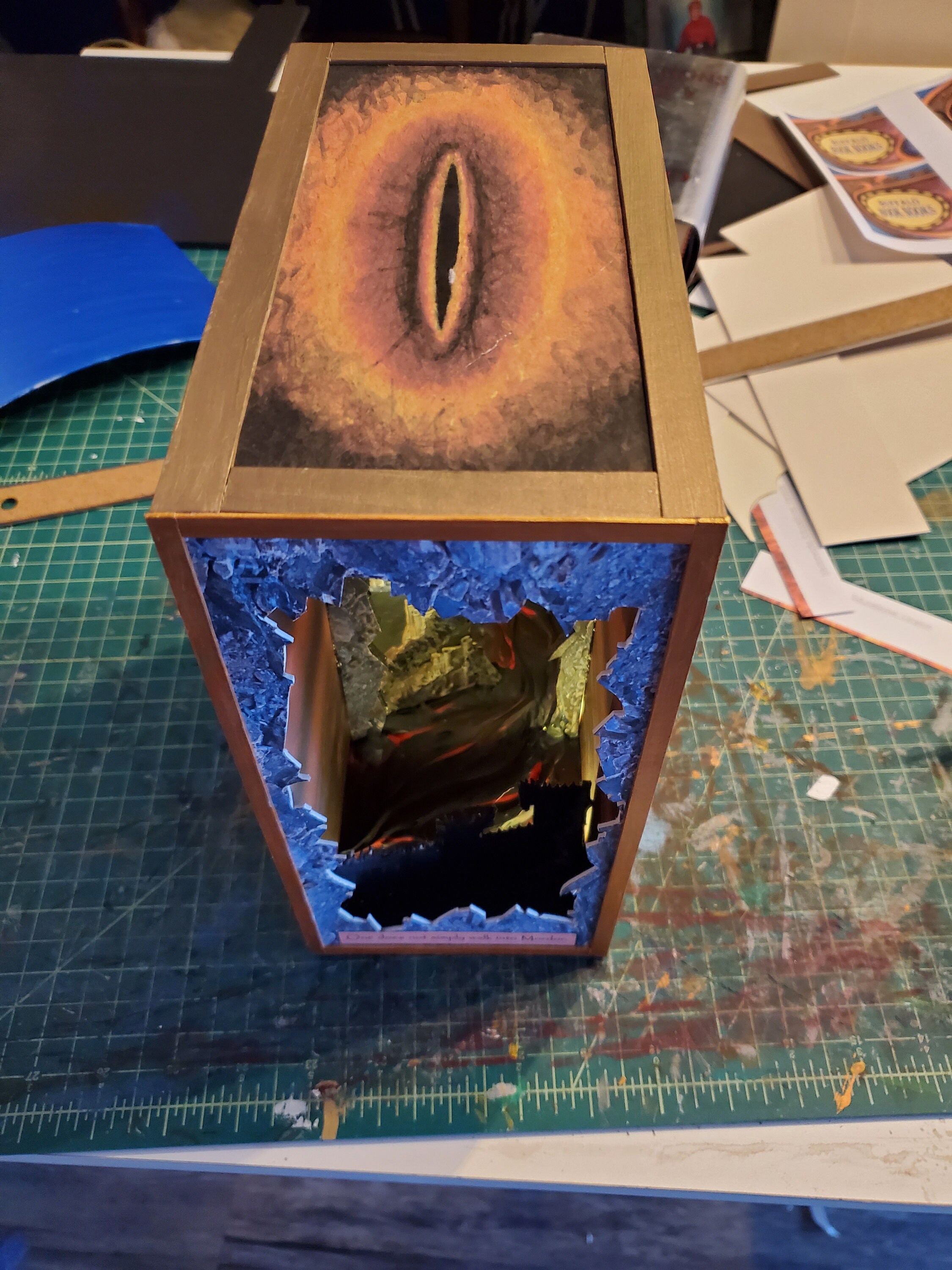 Mordor Lord of the Rings Book Nook - Etsy