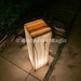 Alabaster Lamp Box Shape Unique Piece Beautiful Colors - Etsy
