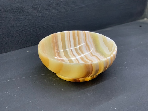 Alabaster Bowl Egyptian Alabaster - Etsy
